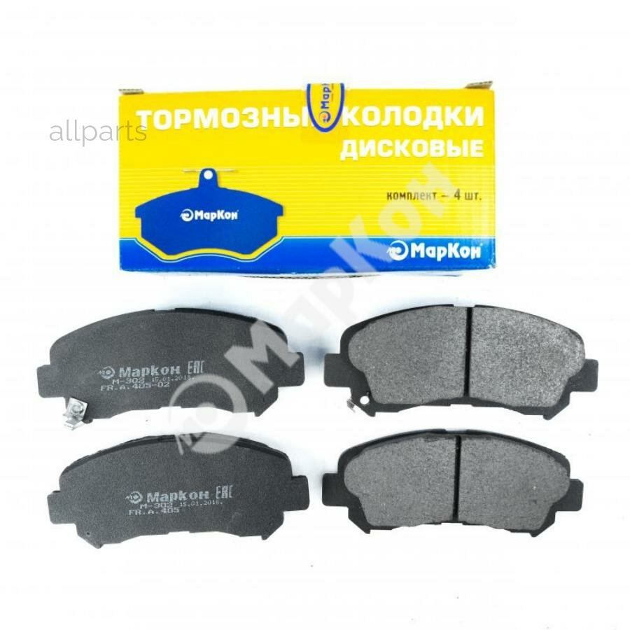 MARKON 40502170 Колодки тормозные дисковые к-т с мех. индикатором износа Nissan X-Trail II Renault Koleos