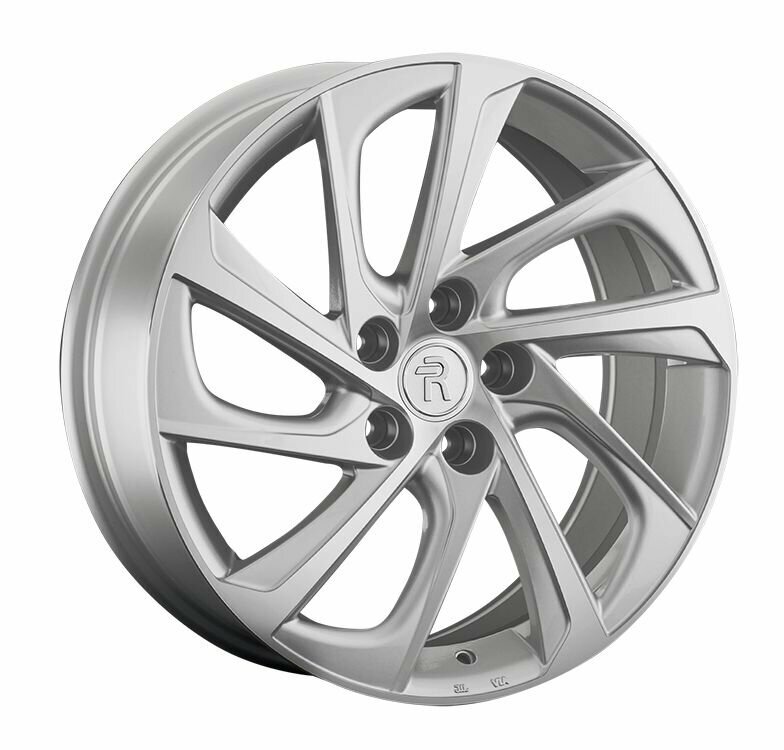 Колесный диск Replay LX104 20x8" PCD5x114,3 ET30 D60,1 серебристый с полированными лучами
