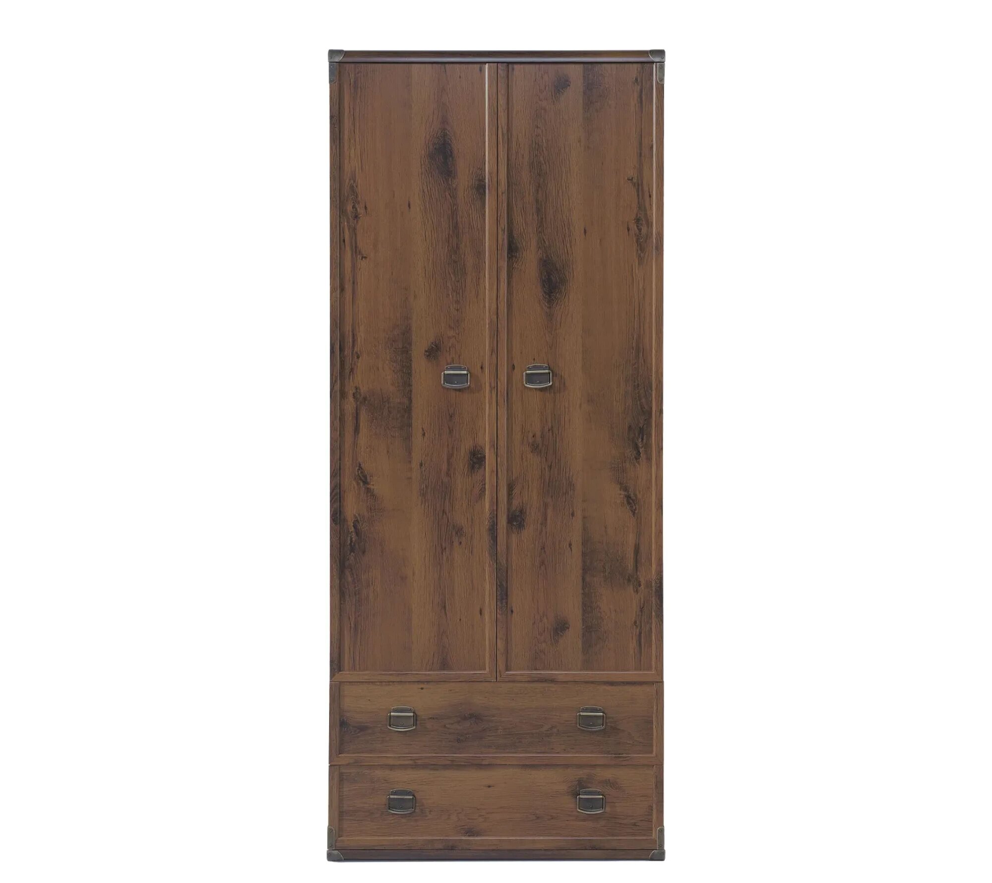 Шкаф БРВ Мебель индиана JSZF 2d2s Дуб саттер Размеры: Высота 1955мм Глубина 570мм Ширина 800мм