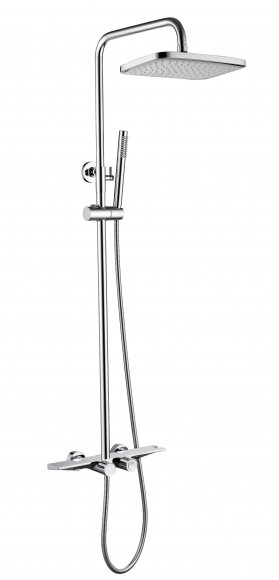 Душевая стойка Grocenberg GB7038, хром