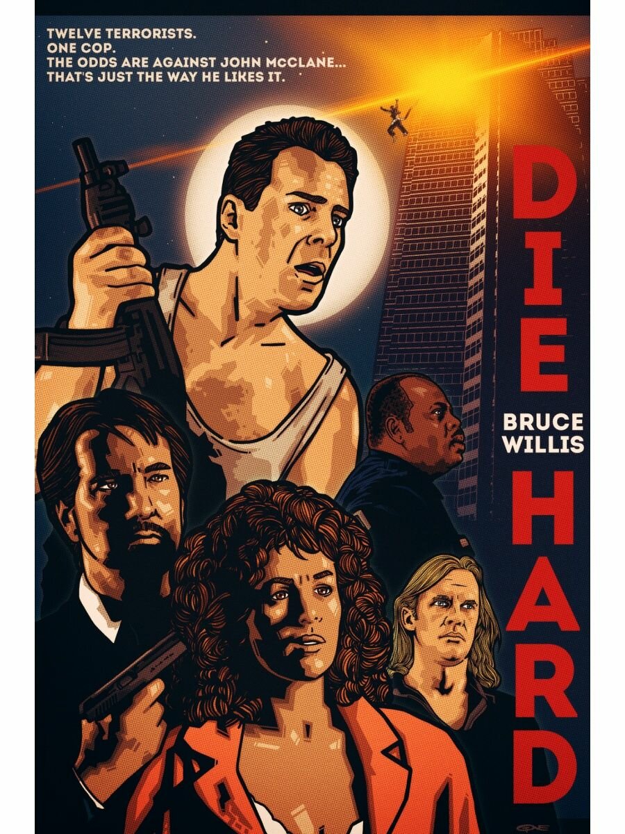 Постер "Крепкий орешек"