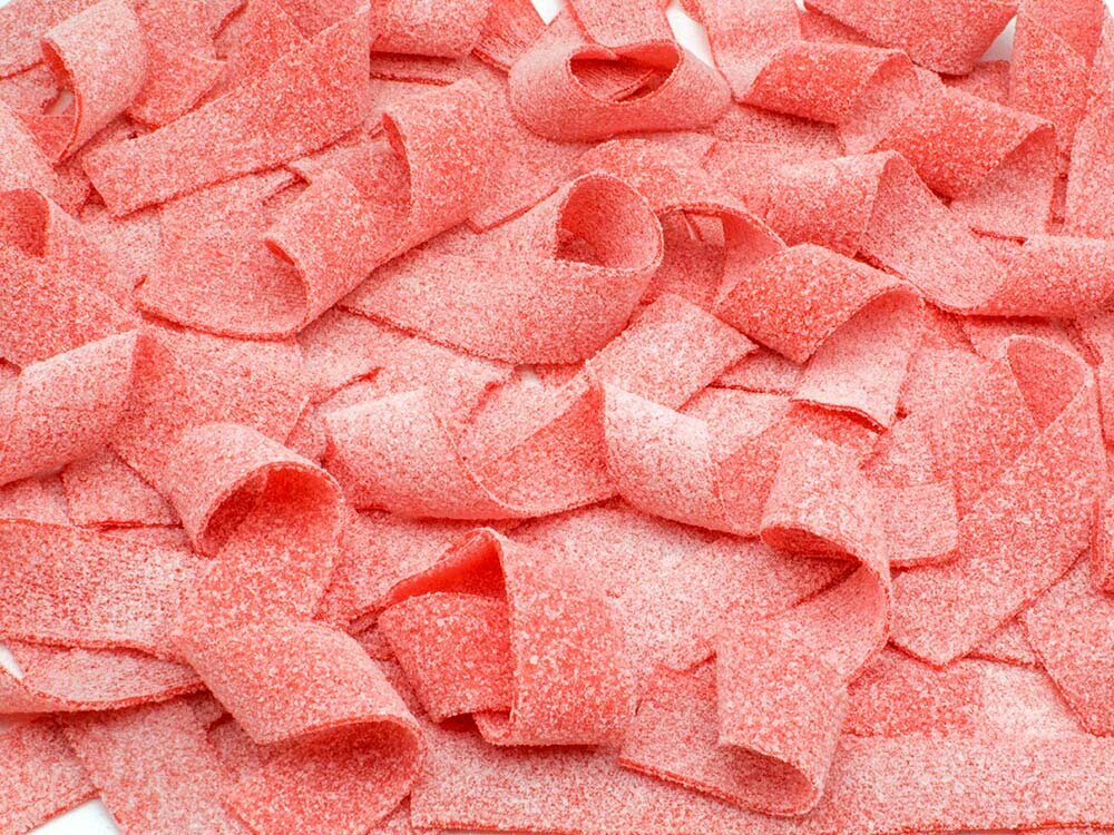 Мармелад жевательный "Подсахаренные пластинки Клубника" 1,84кг FINI/Испания