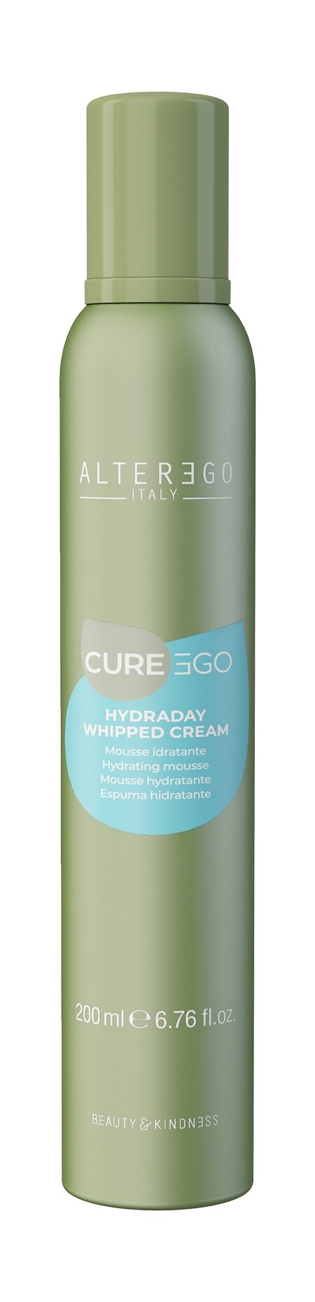 ALTEREGO ITALY Curego Hydraday Whipped Cream Взбитые сливки для увлажнения волос, 200 мл