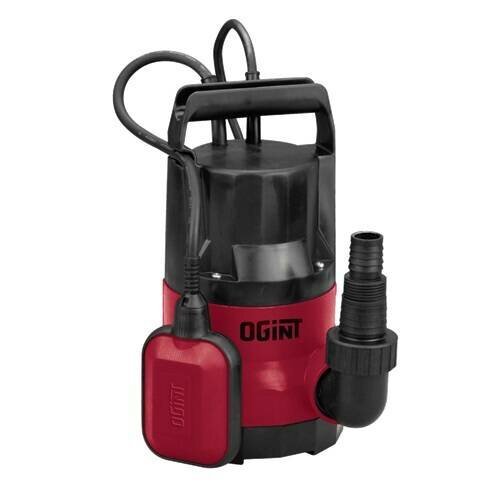 Насос дренажный OGINT DPC-550 (0,55 кВт, Qmax 13.5 м³/ч, Hmax 8.5 м, 1x230В, кабель 8 м)