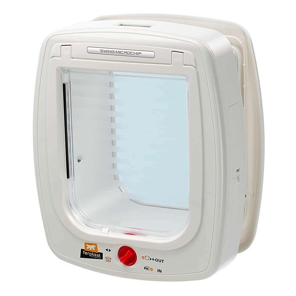 Дверца для животных Ferplast SWING MICROCHIP LARGE белая (с определителем микрочипа)