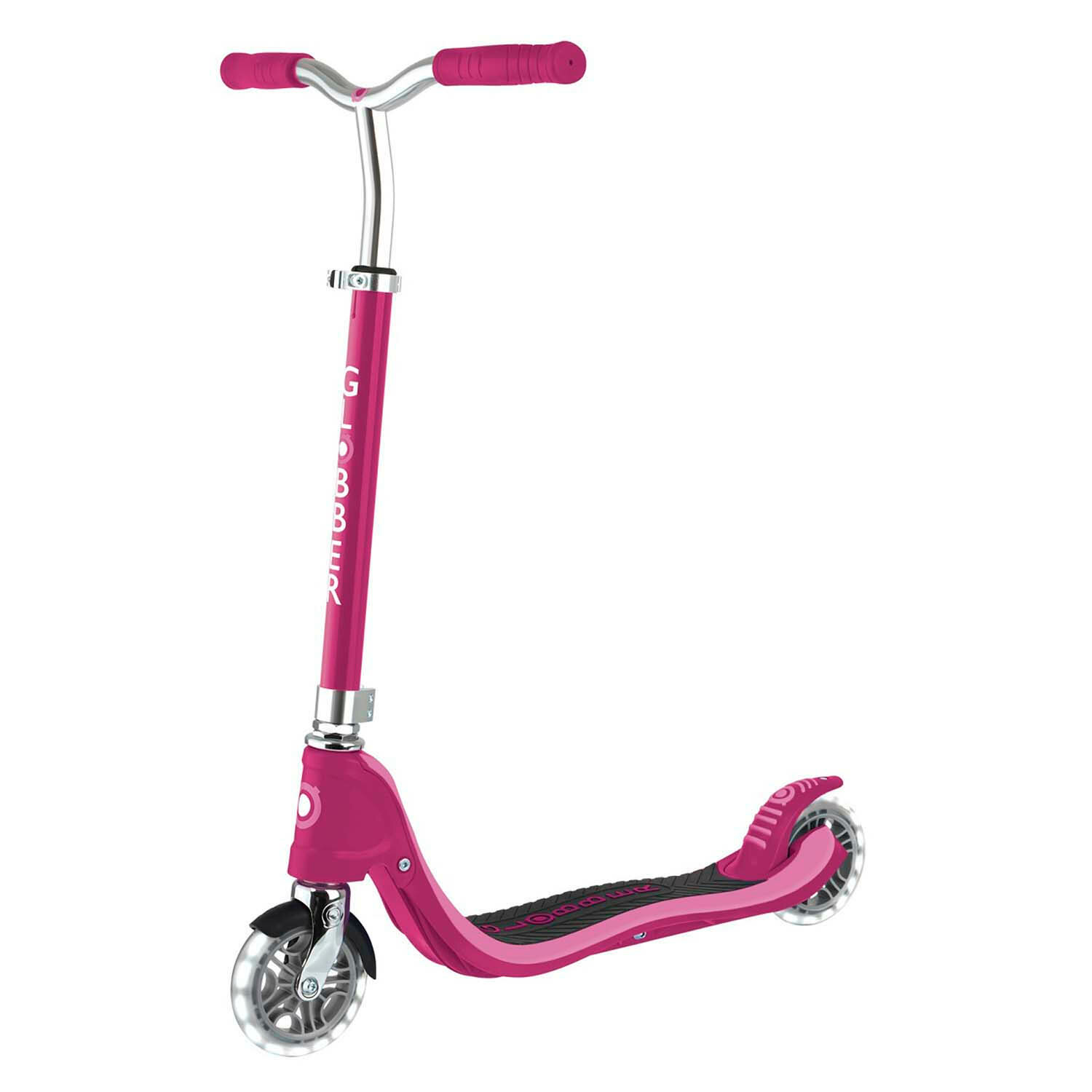 Самокат детский Globber Flow 125 Lights V2 Розовый