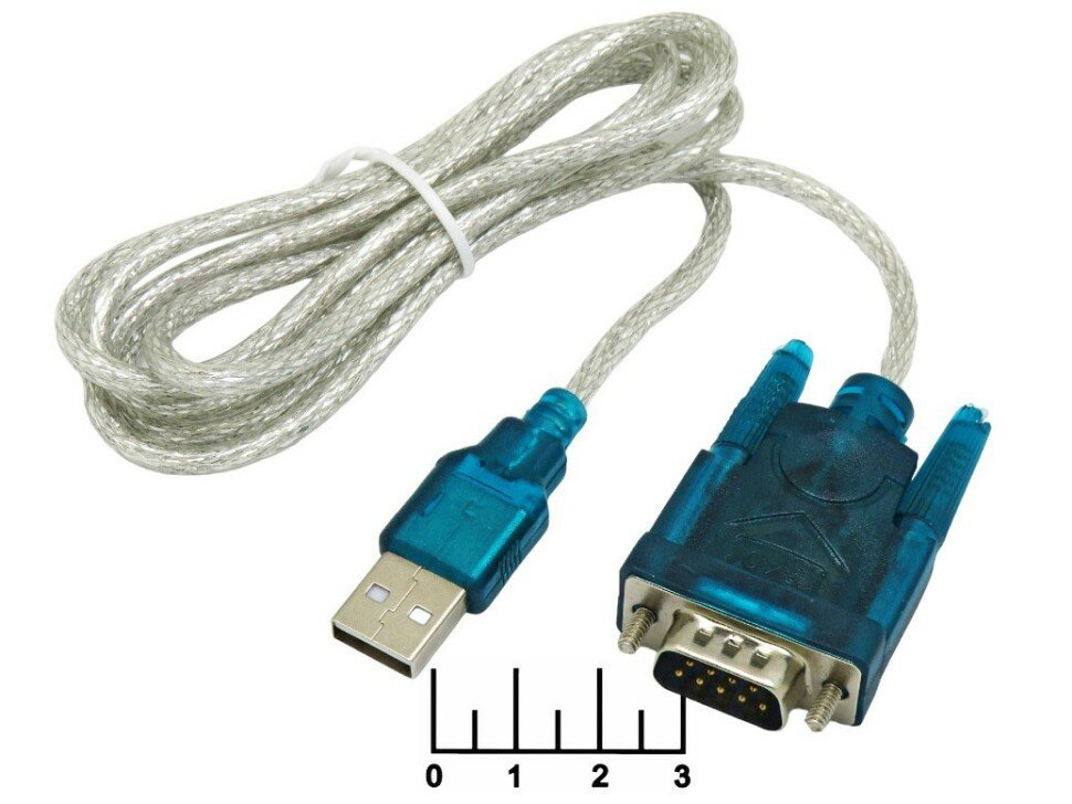 Шнур D-SUB 9pin-USB A RS-232 1.2м (без диска) (ML-A-043)