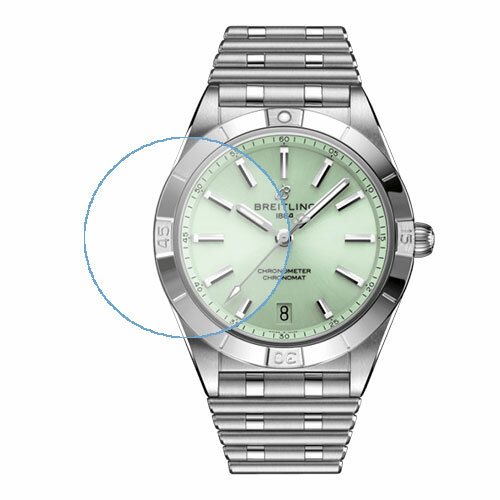 Скрин Мобайл защитный экран для часов Breitling A10380101L1A1 из нано стекло 9H