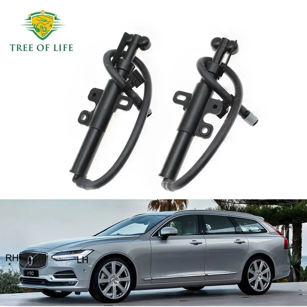 Для VOLVO S90 S90L V90 CROSS COUNTRY 2017 2018 2019, насос омывателя передних фар, насадка для фар, привод для очистки распылением 31364192