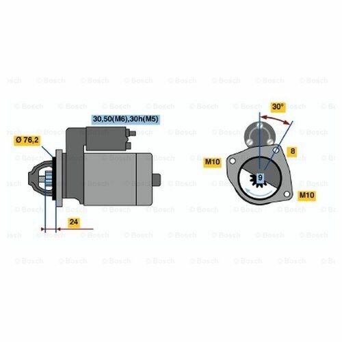 Датчик массового расхода воздуха Bosch 0280218427