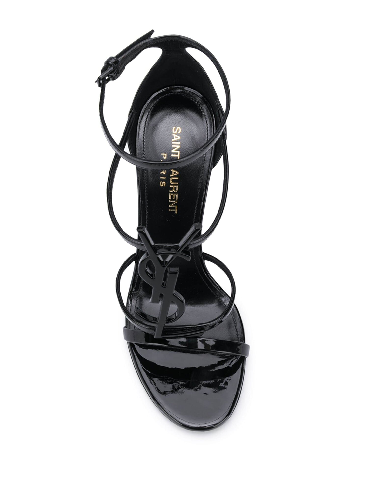 Босоножки Yves Saint Laurent Cassandra 110, размер 38.5, black/black — фото 1