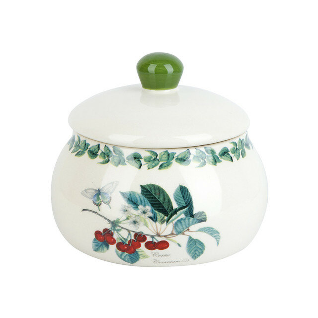 DOLOMITE Fruit Garden банка для меда керамическая 0,5 литра 13,5×13,5×11,5 см