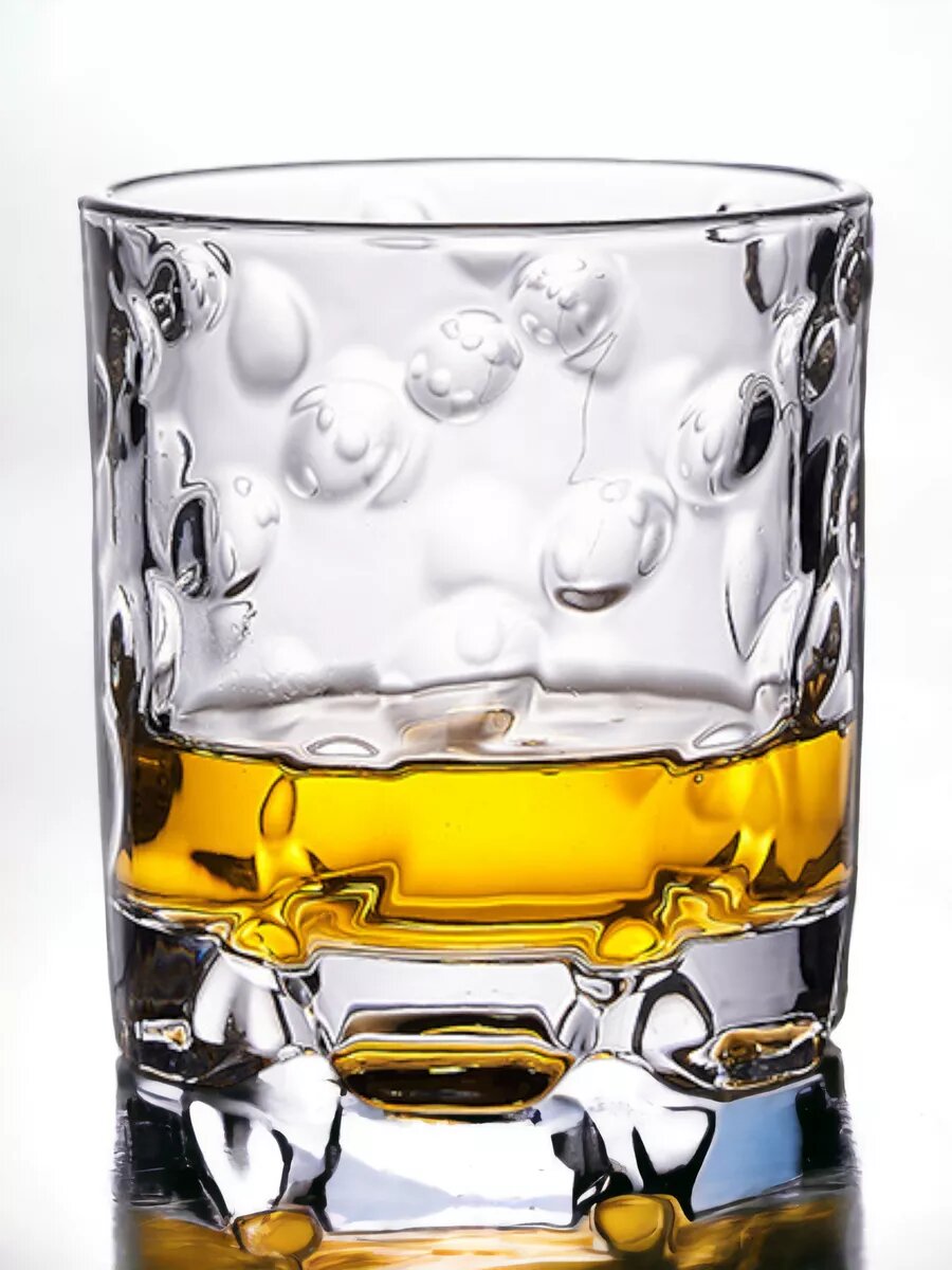 Стаканы для Виски 2 шт по 285 мл универсальные стаканы стеклянные