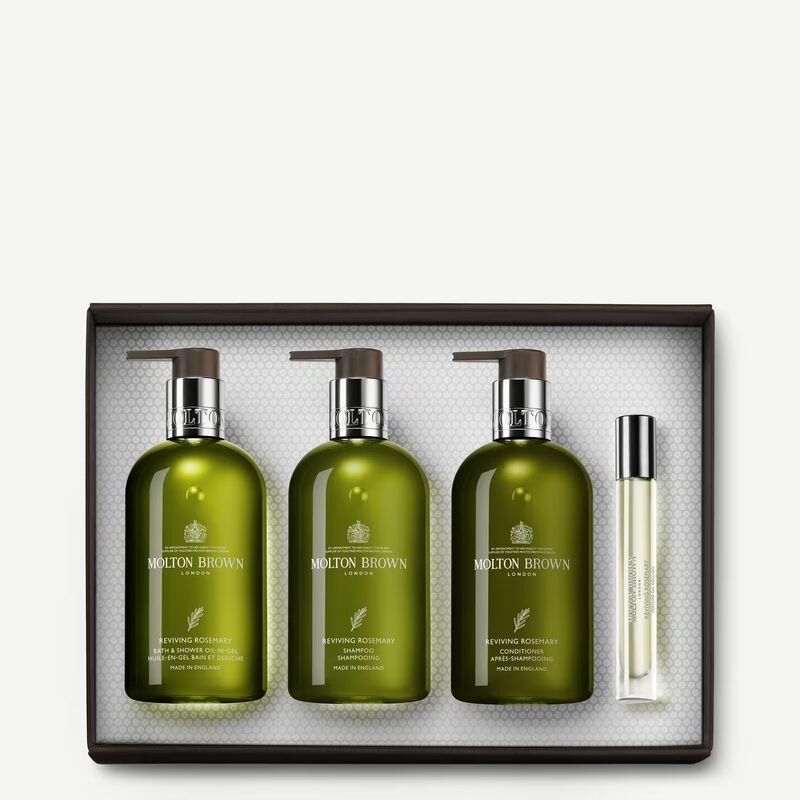Molton Brown Набор средств для душа Reviving Rosemary Ultimate Spa Gift Set, 910 мл