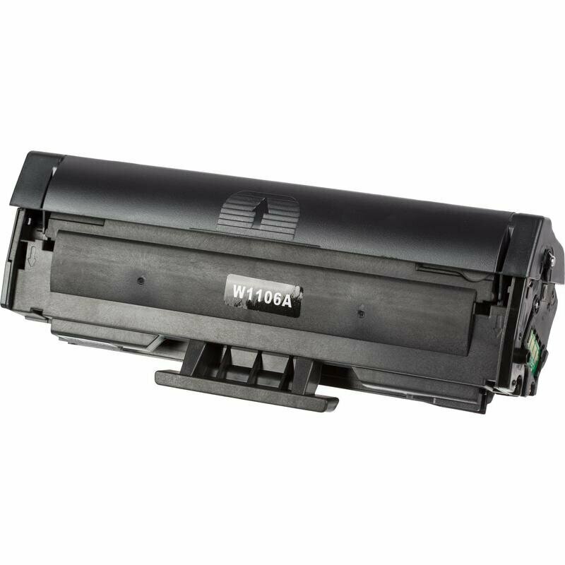 Тонер-картридж Retech 106A W1106X для HP черный совместимый повышенной емкости, 1617552