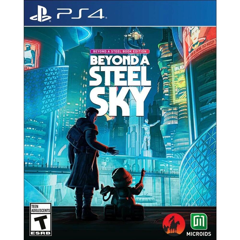 Игра Beyond a Steel Sky Steelbook Edition (PS4, русская версия) Revolution Software Blu-ray диск 16+