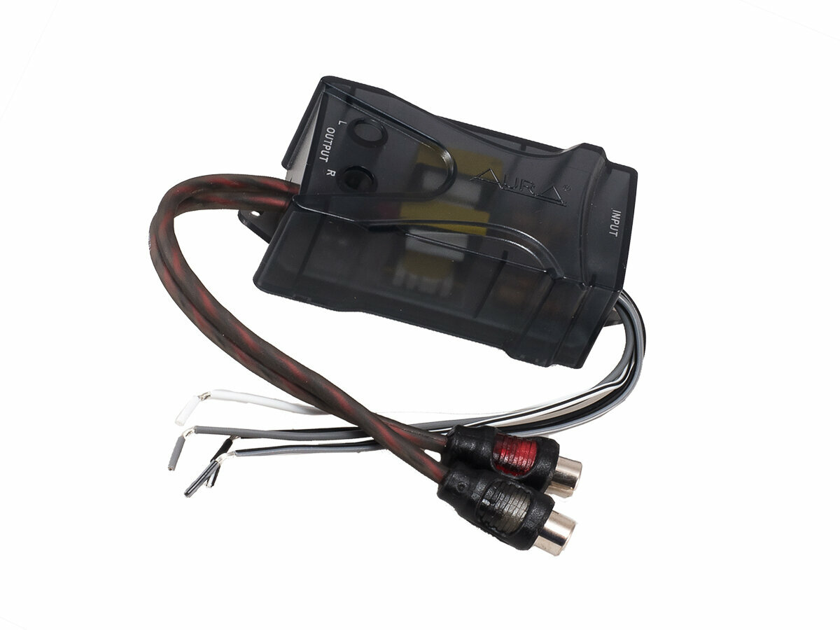 RCA адаптер высокого уровня Hi/Low, 2 канала AurA RHL-2202