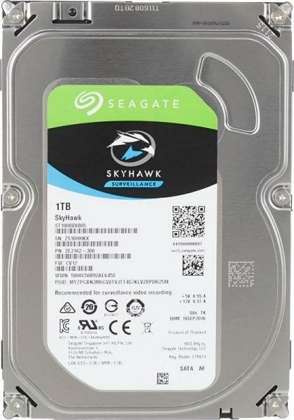Жесткий диск SEAGATE SkyHawk 1TB (ST1000VX005)