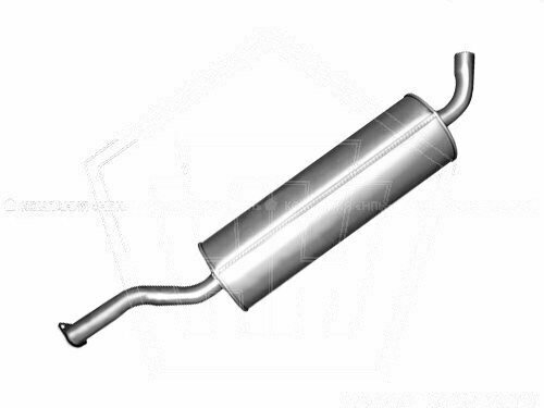 Глушитель для а/м газ 3309 (дв.245, 5344) евро 4 (33098-1201008)