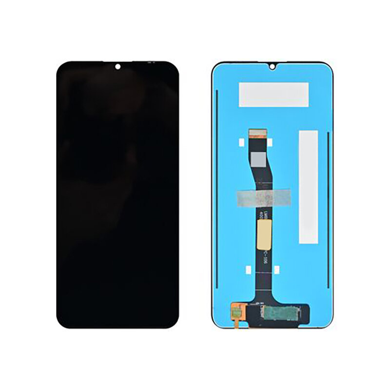 Дисплей (экран) в сборе с тачскрином для Huawei Nova Y70 черный / 1600x720