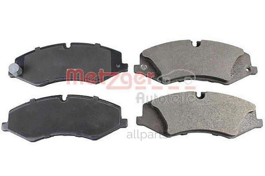 METZGER 1170879 Колодки с накладками в сборе для дисковых тормозов