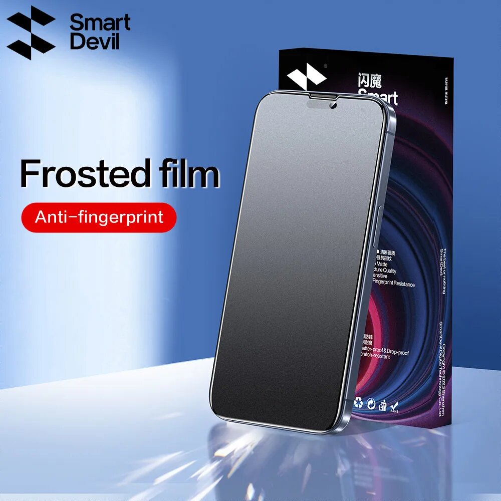 Защитная пленка SmartDevil для iPhone 15 Pro/Pro Max/Plus, 2 шт.
