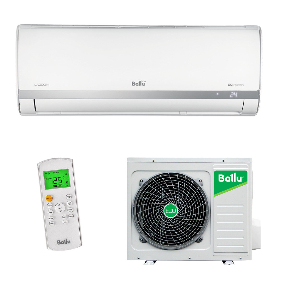 Настенный инверторный кондиционер Ballu BSDI-07HN8 Lagoon DC Inverter до 21 м2