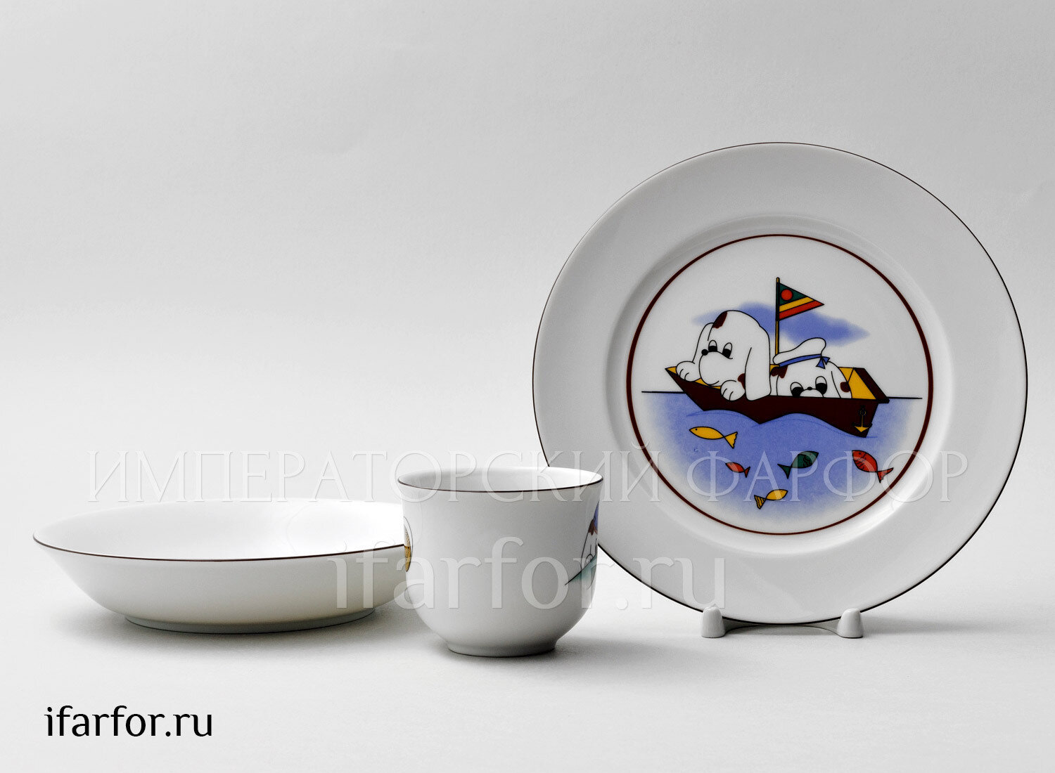 Комплект детский в подарочной коробке Морские путешествия THUN