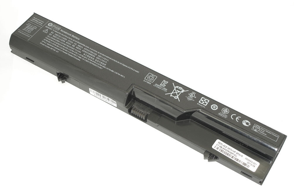 Аккумуляторная батарея для ноутбука HP Compaq 4320s (PH06) 47Wh черная