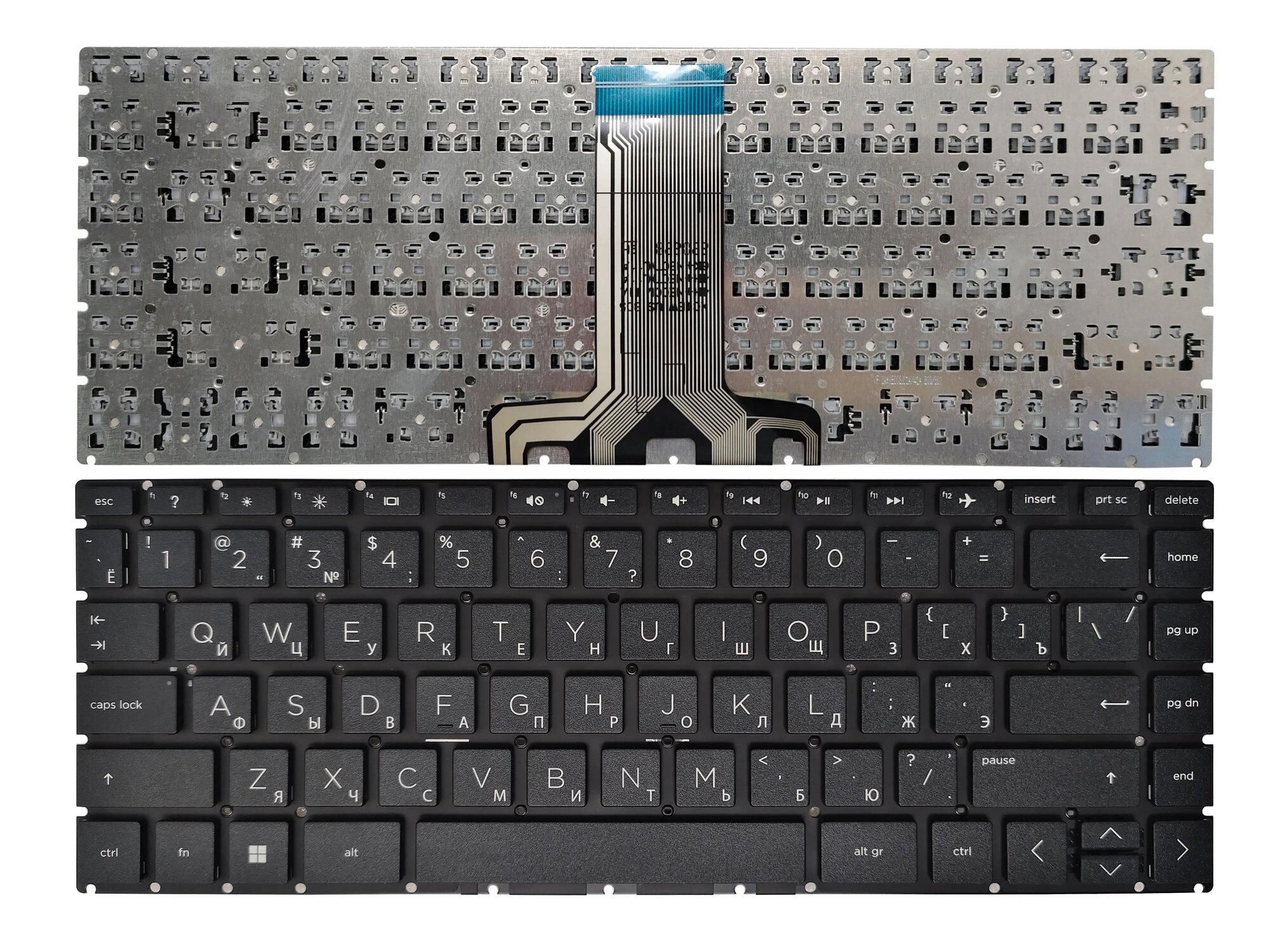Новая клавиатура для ноутбука HP 14-CF 14S-CF 14-DF 14S-DF 14-DK 14S-CR 240 245 246 G8 340 G5 G7 США/латинская, серебристая, черная