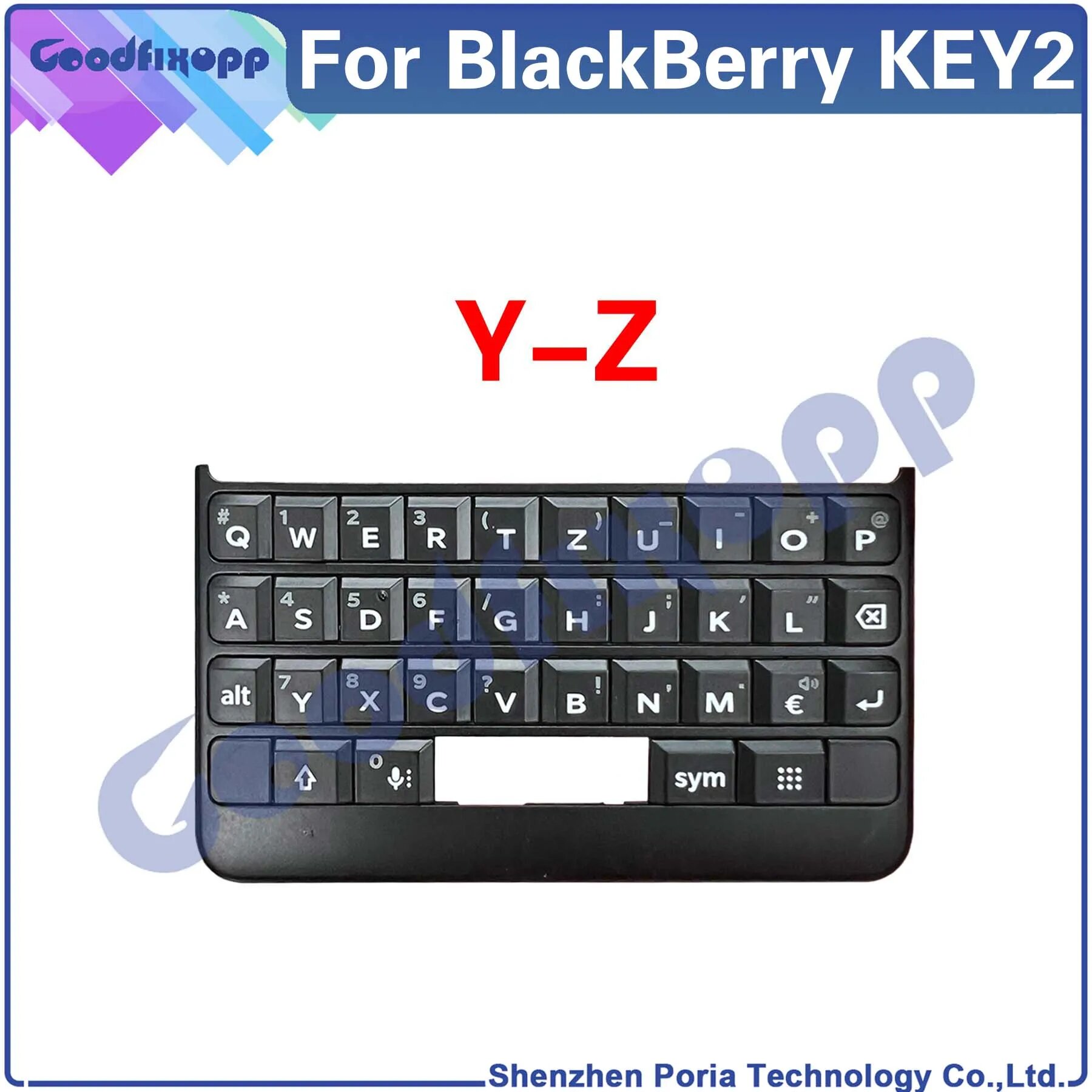 Для BlackBerry Keytwo KEY2 BBF100-6 BBF100-1 BBF100-2 BBF100-4 кнопка клавиатуры запасные части для клавиатуры