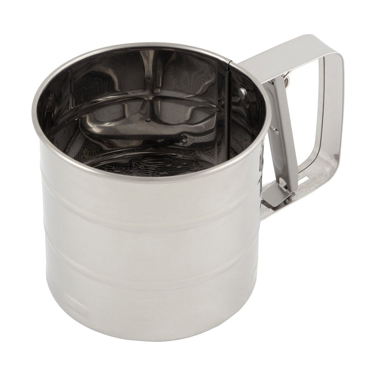 Сито-кружка для муки "Mallony" Fornata, 10,5 x 9,5 см, нержавеющая сталь