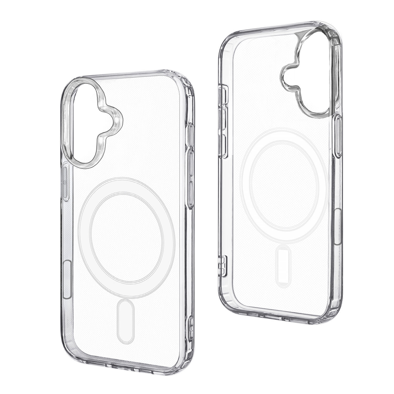 Чехол iPh 16 (6.1) Clear Case (MagSafe) в пакетике