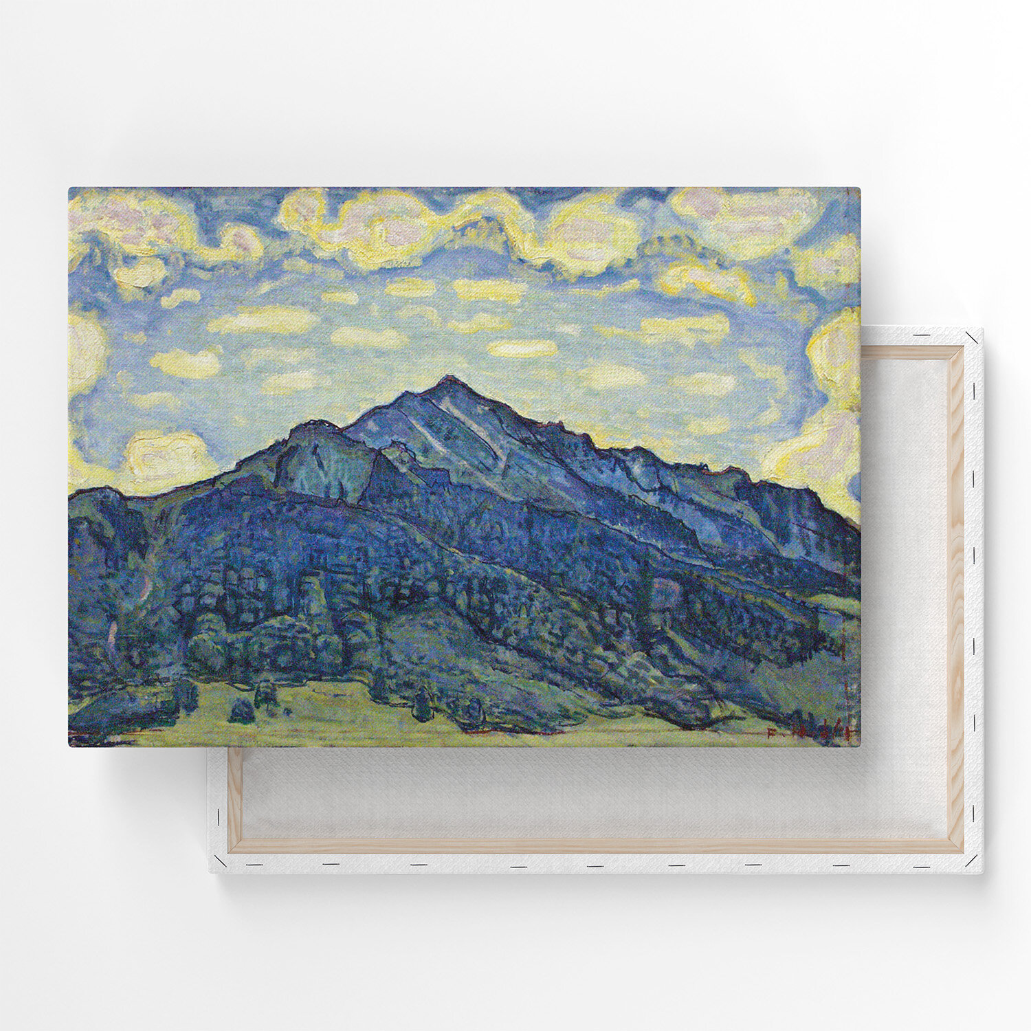 Картина на холсте, репродукция / Анри Кросс - Clearing in Provence / Размер 30 x 40 см