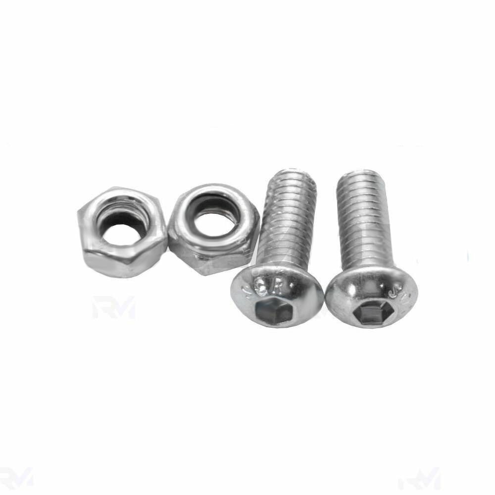 Болты с гайками крепления тормозного шланга переднего питбайк