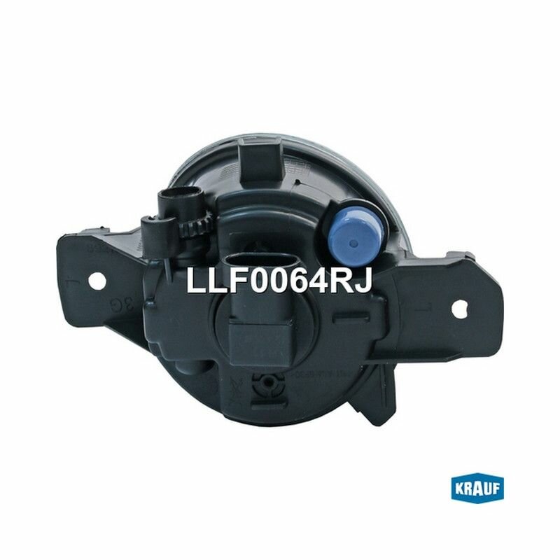 Фара противотуманная передняя левая KRAUF LLF0064RJ для а/м NISSAN ALMERA, MICRA, PRIMERA, QASHQA, RENAULT CLIO II, CLIO III FL , ESPACE IV — фото 1
