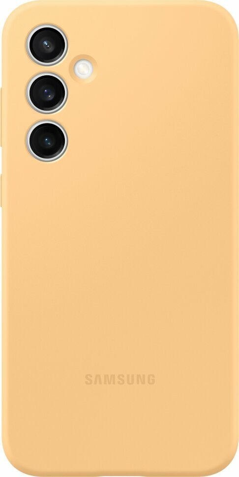 Накладка силиконовая Samsung Silicon Cover для Samsung Galaxy S23 FE (EF-PS711TOEGRU) оранжевая