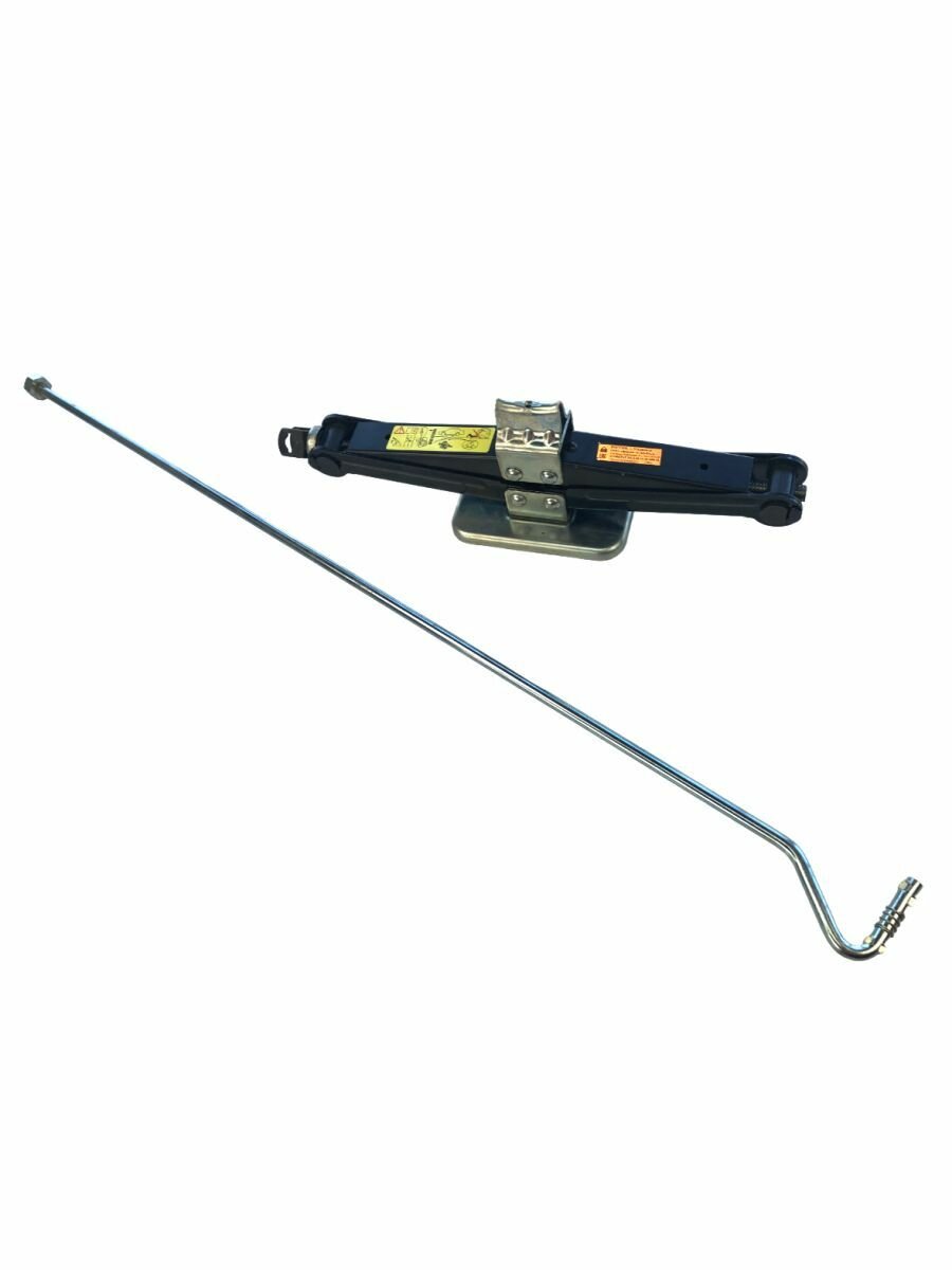 Домкрат СЭД-ВАД УРД-10, ромбический, грузоподъемность 1,3 т, высота подъема 423мм, черный