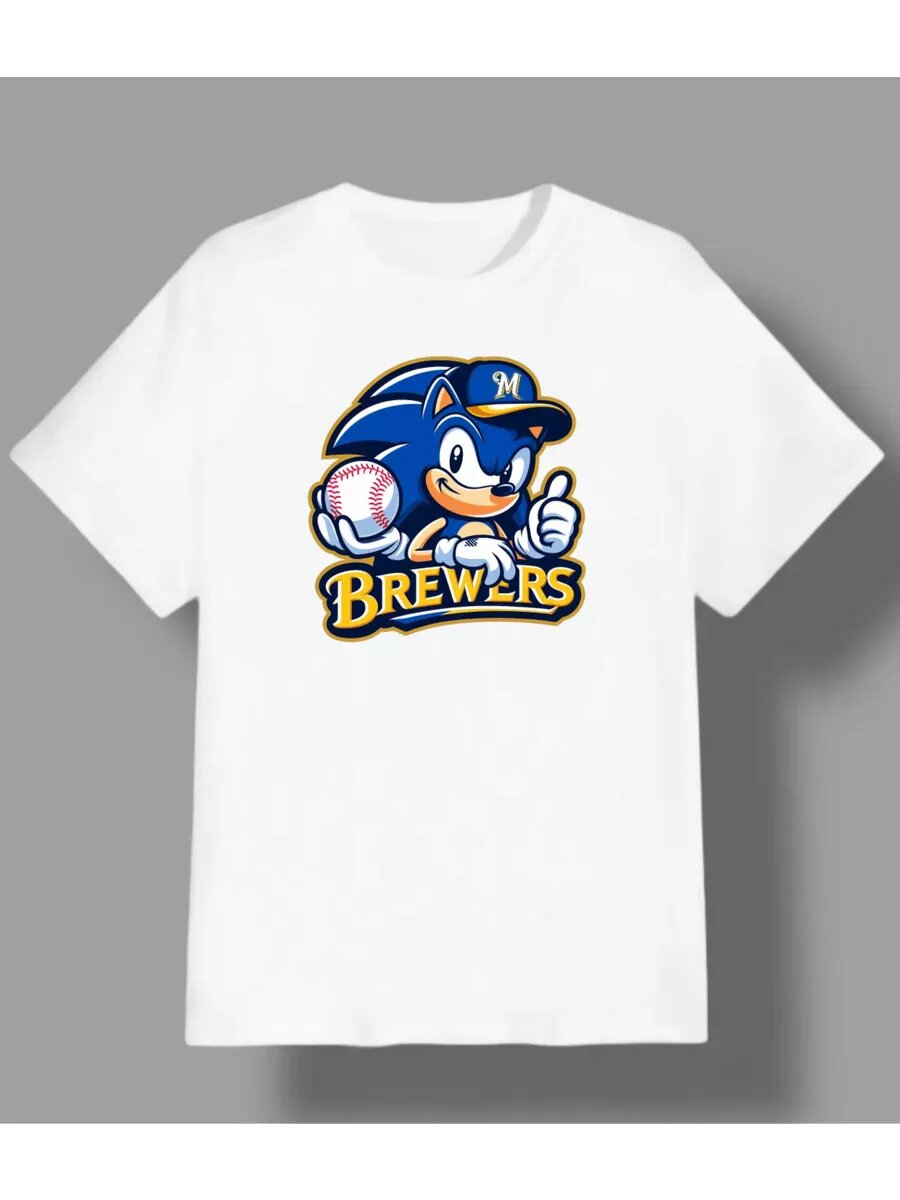 Футболка лиса бейсболл