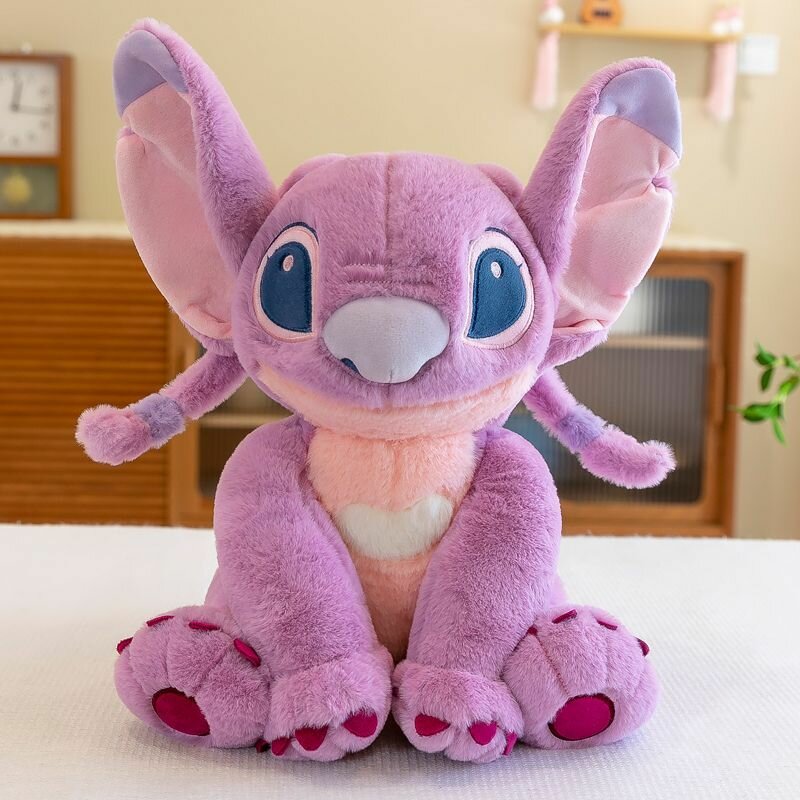 Мягкая игрушка подушка Стич и Ангел подушка обнимашка45cm