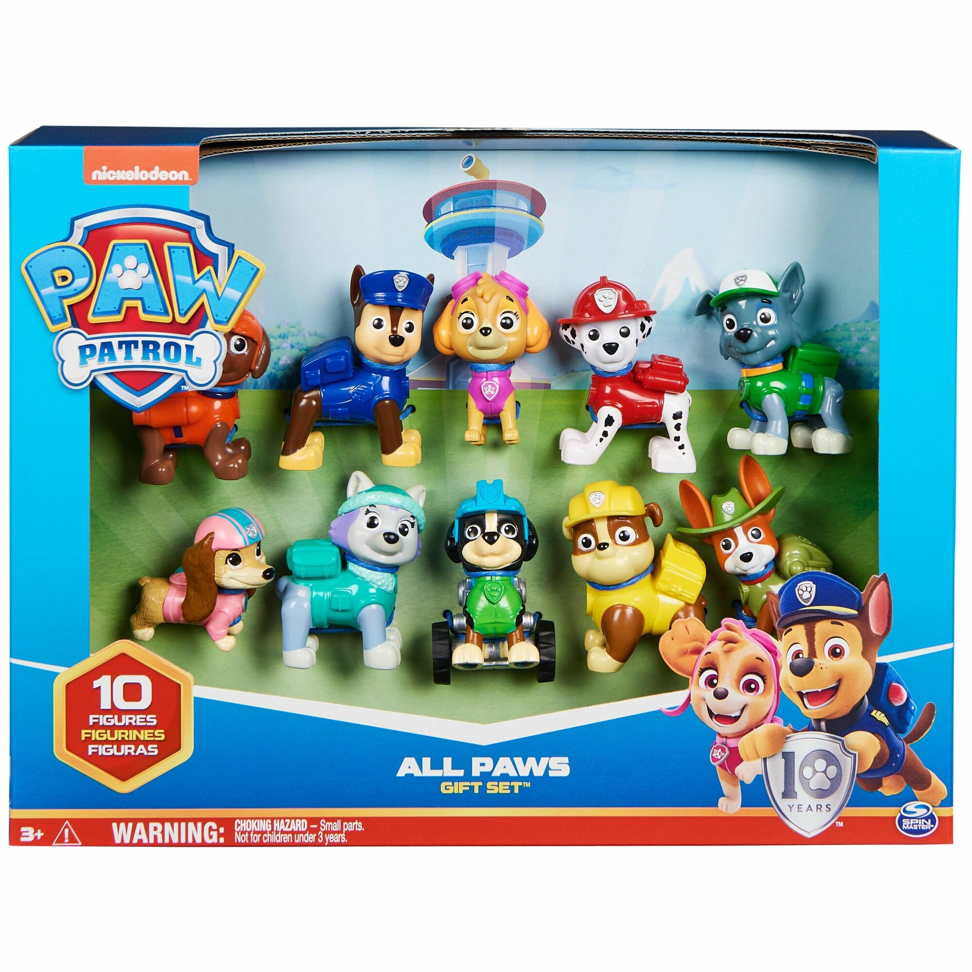 Paw Patrol All Paws Gift Set /В наборе десять коллекционных фигурок, набор детских игрушек