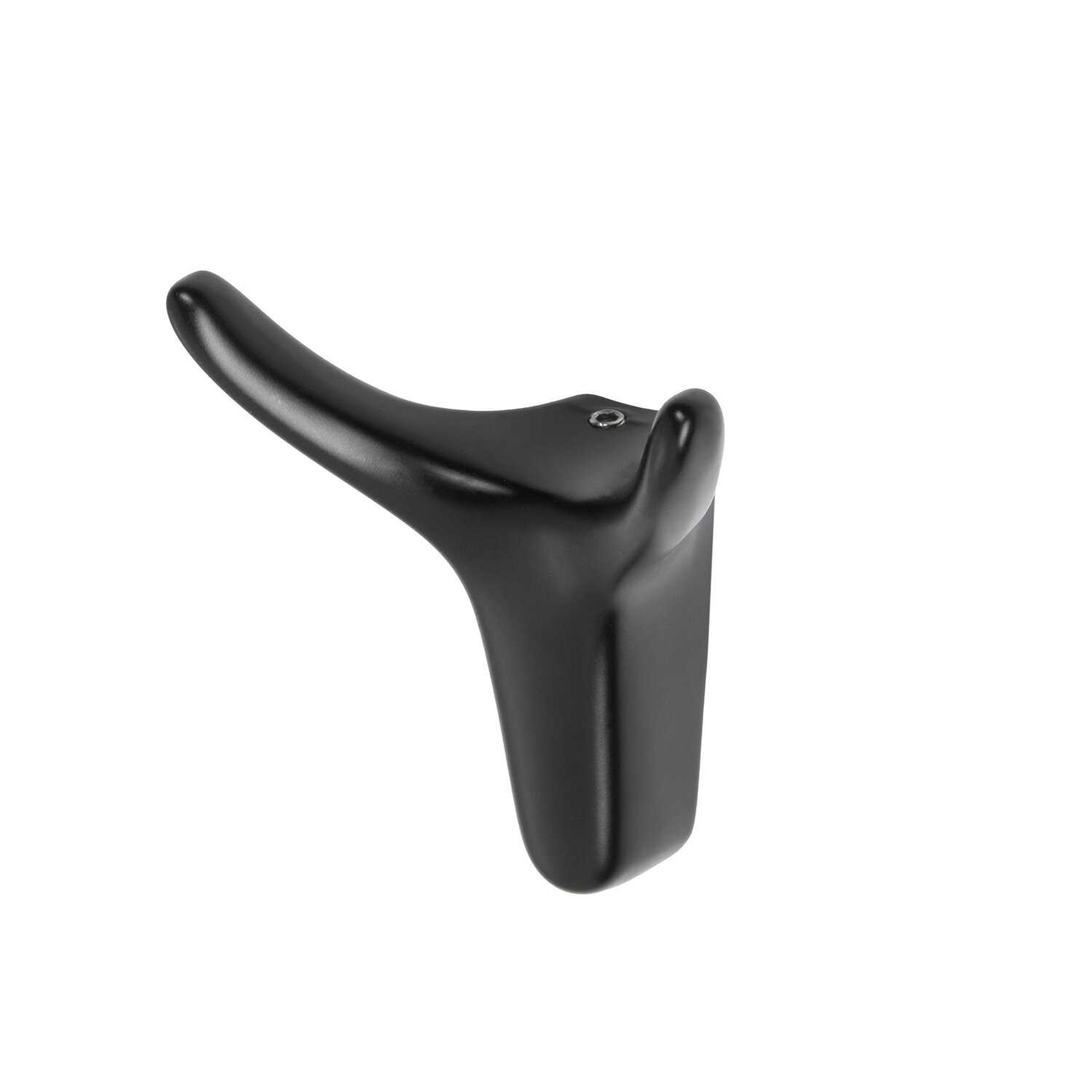 Крючок двухрожковый мебельный Edson FHK-19903-N00-MB, чёрный матовый