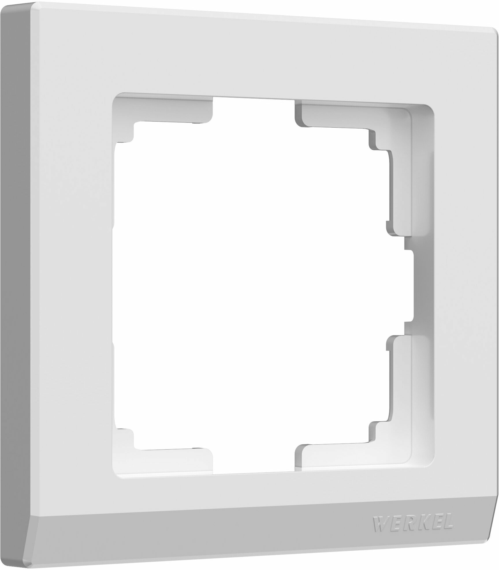 Рамка Werkel Stark на 1 пост белый WL04-Frame-01-white комплект 5 шт.