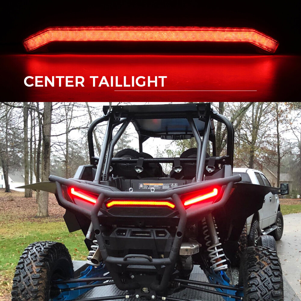 Polaris RZR XP 1000 18-22 Красный светодиодный Центральный Задний Стоп-сигнал