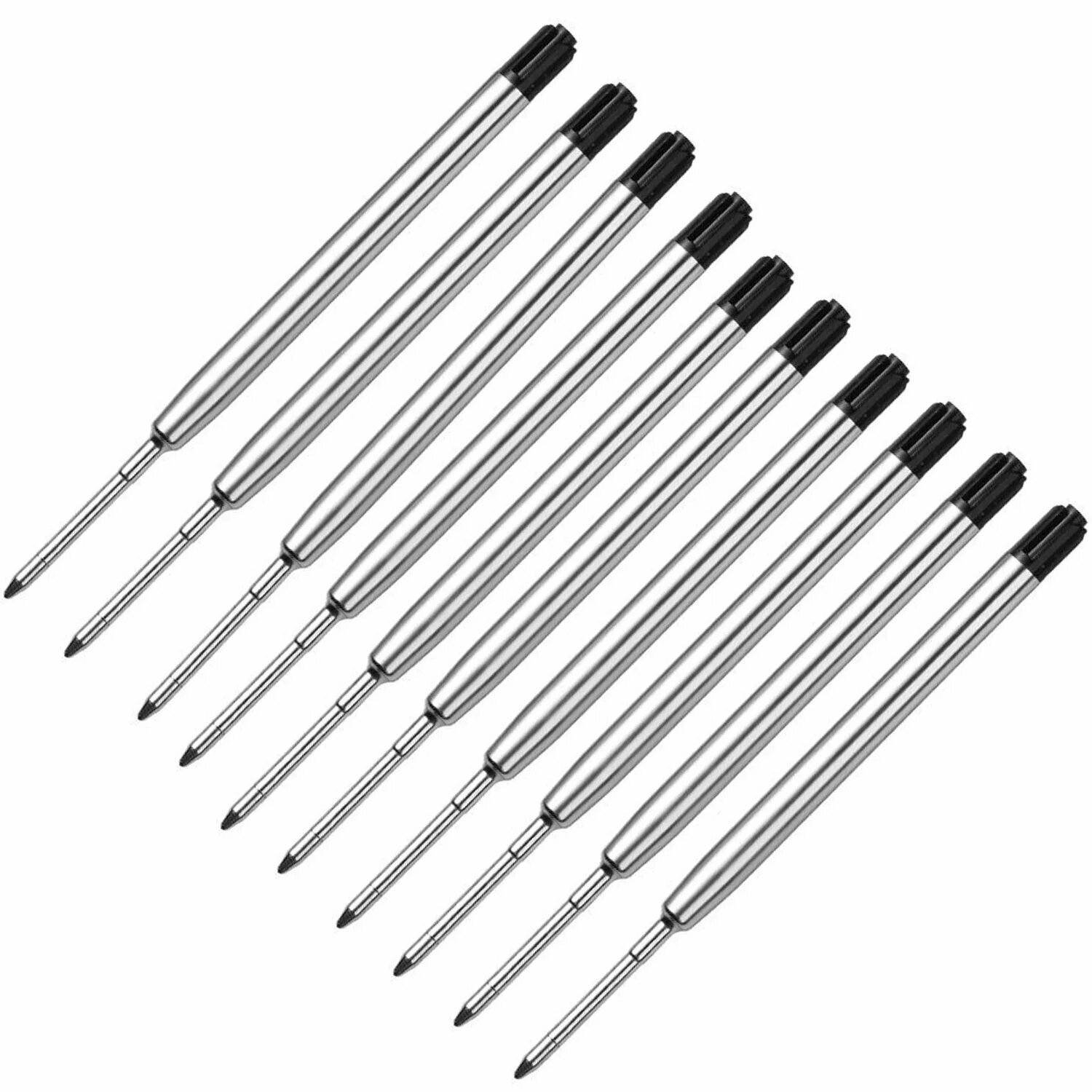 Стержни для ручек Parker, 10 шт, Black