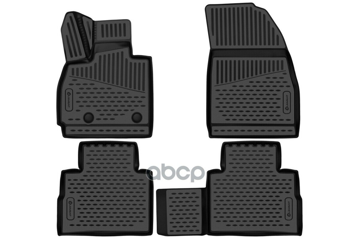 Коврики 3D в салон подходят для EXEED RX 2023 - 4шт. ELEMENT арт. ELEMENT3DAN0628210K
