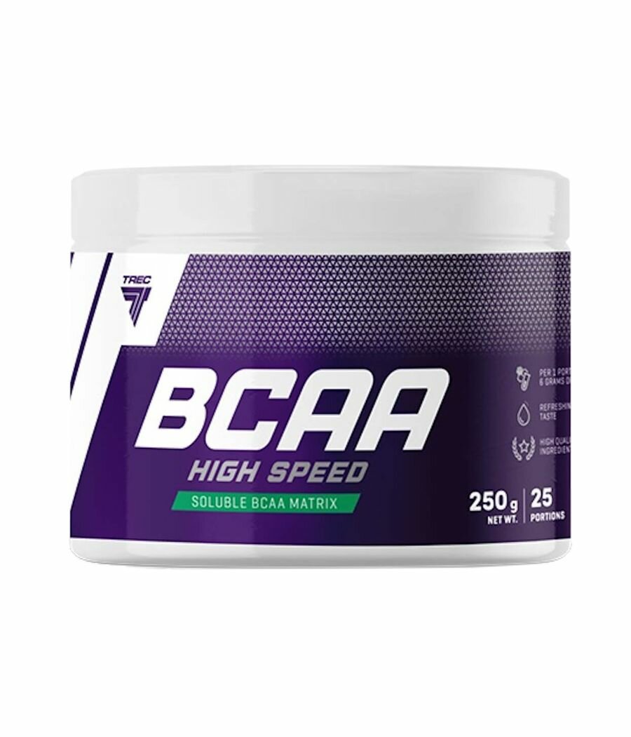 Trec Nutrition BCAA High Speed порошок 250 г, кактус, спортивное питание, для набора массы, для похудения