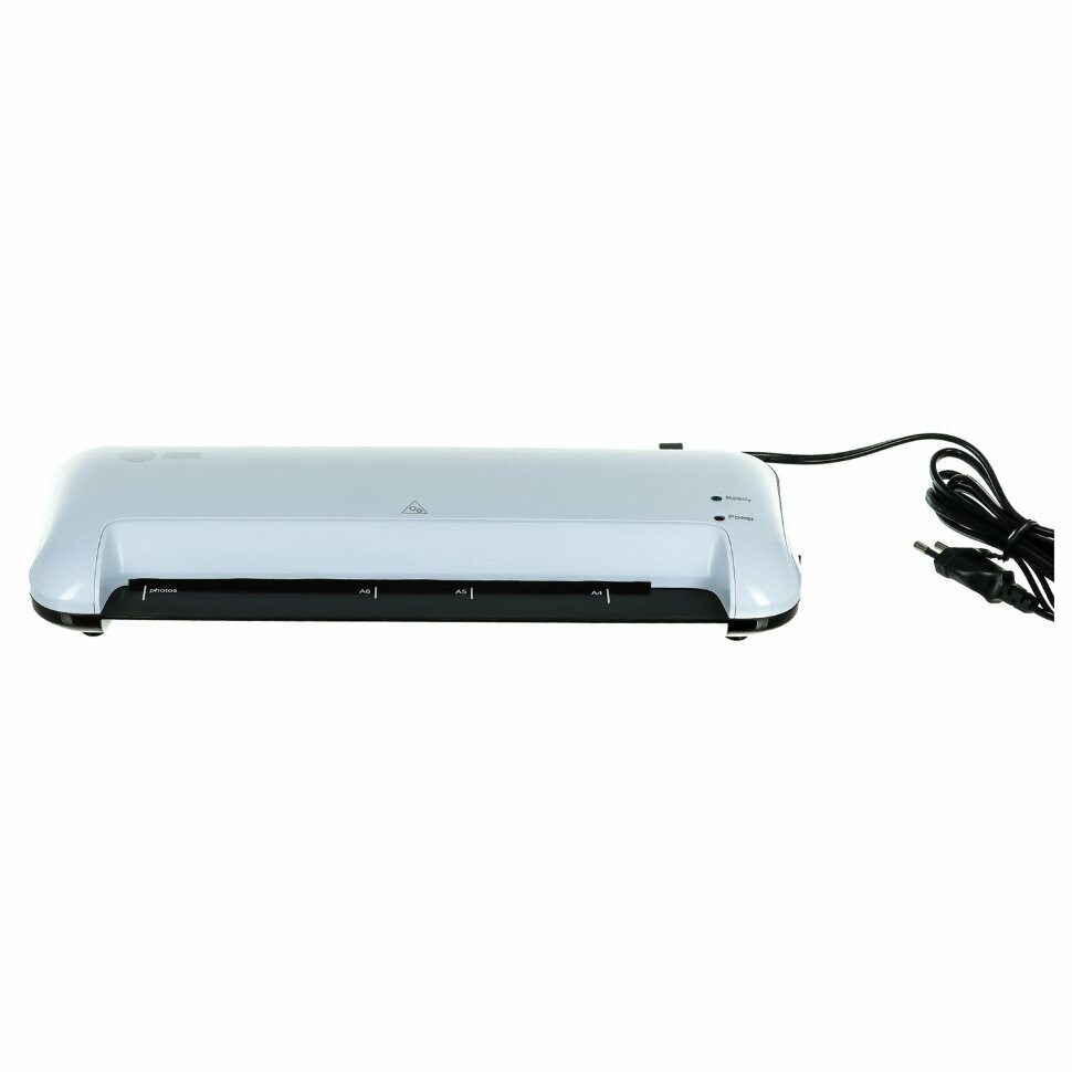 Ламинатор CACTUS CS-LAB-A4400, формат A4, толщина пленки 80-125 мкм, скорость 40 см/мин, белый, 1077956, 533157