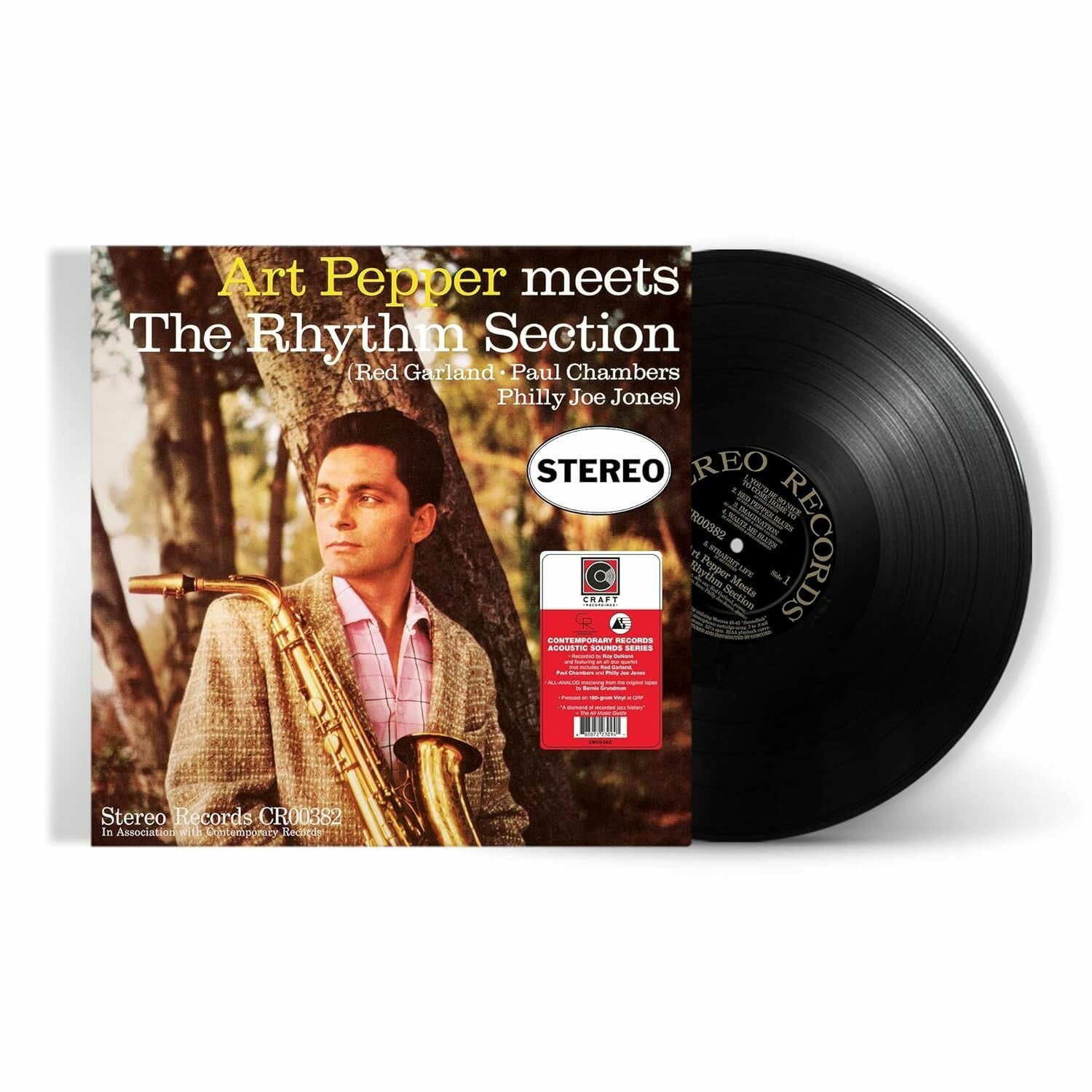 Виниловая пластинка Art Pepper - Art Pepper Meets The Rhythm Section Vinyl, LP, Album, Reissue, Stereo, 180 g