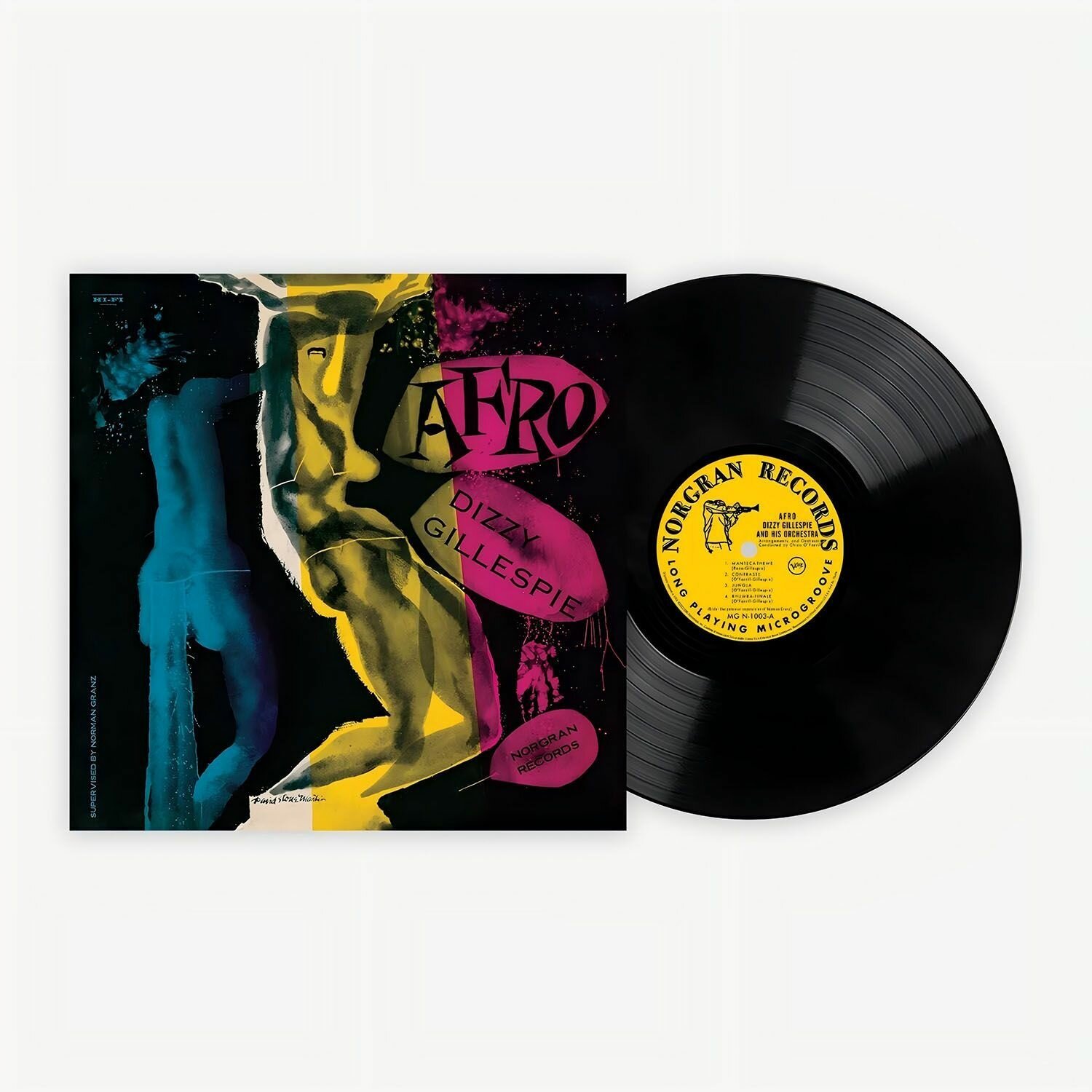 Виниловая пластинка Dizzy Gillespie And His Orchestra - Afro Vinyl, LP, Album, Club Edition, Reissue, Mono, 180g